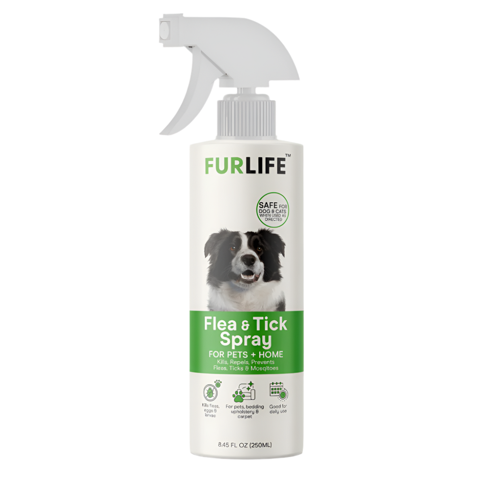 FurLife™ All Natural Flea & Tick Spray for Dogs
